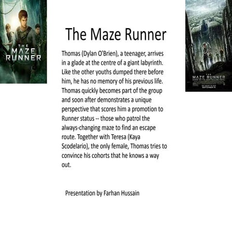 The Maze Runner | PPTX