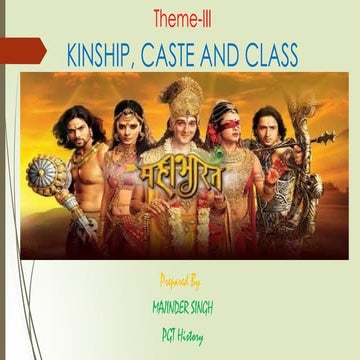 Theme 3 - Kinship, Caste and Class 12.pptx