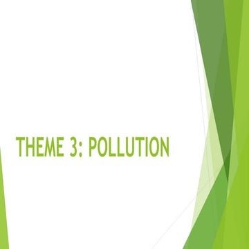 THEME 3 POLLUTION.pptx GRADE 8 CBC FOR KIDS | PPTX