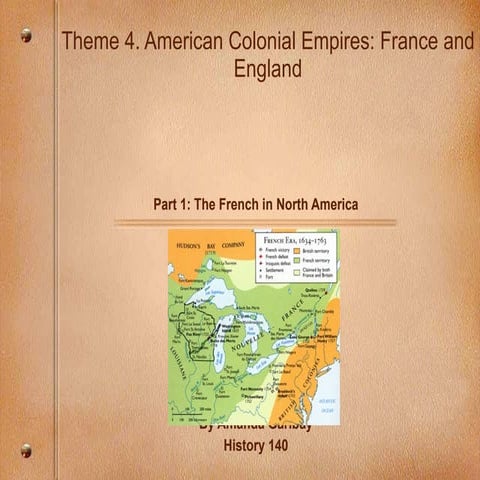 French colonies of north america | PPTX