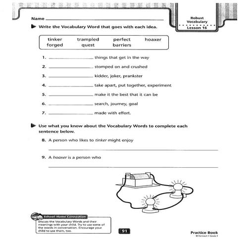 Theme4 worksheets | PDF