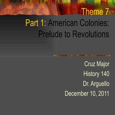 Colonial america England | PPT