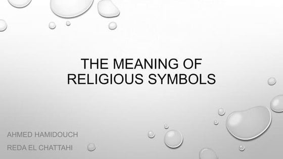 Symbols representing some world religions | PPTX | Religion & Spirituality