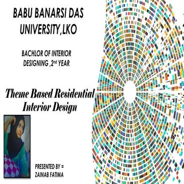 Theme Based Interior Design with Interior Materials & Finishes.pptx