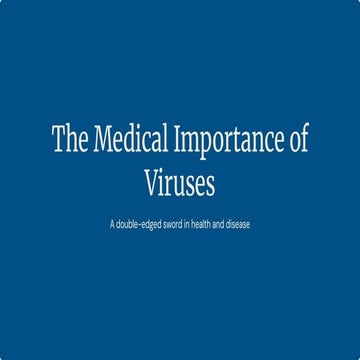 Introduction-to-Virology- study of viruses | PPT