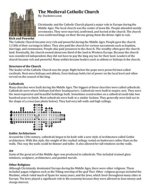 Medieval architecture | PPTX | Christianity | Religion & Spirituality