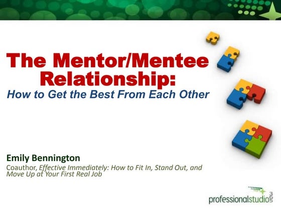 Mentor-and-mentee-relationship-ppt | PPTX | Career Planning | Careers