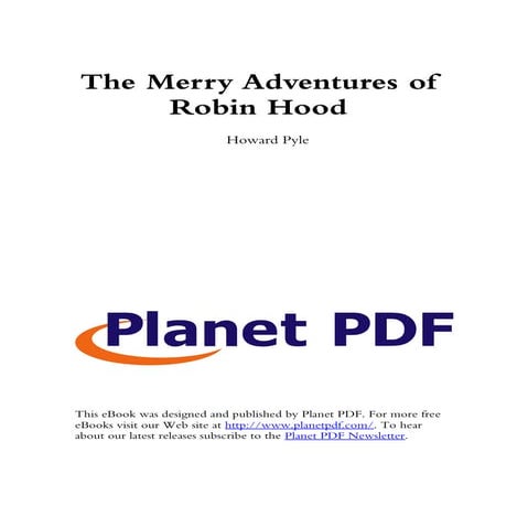 The merry adventures_of_robin_hood | PDF | Birdwatching | Hobbies ...