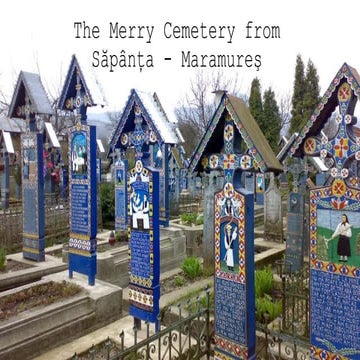 The Merry Cemetery - Sapanta, Maramures | PPSX | Poetry | Books and ...