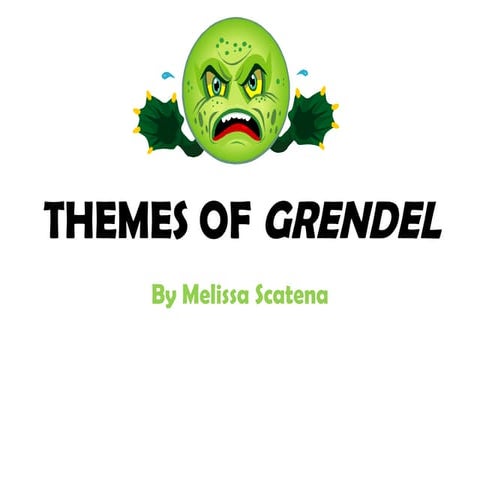 Themes Of Grendel | PPT
