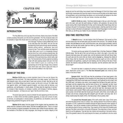 The En-Time Message: The Message for Today | PPT
