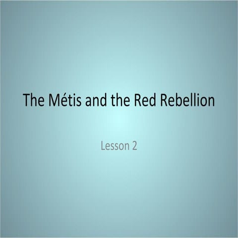 The Metis | PPT