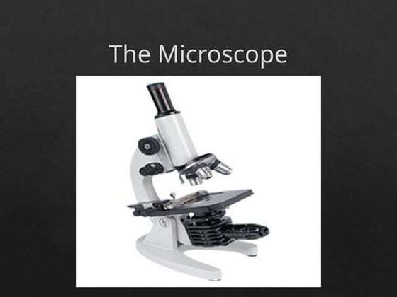 SCIENCE7: The Microscope | PPT