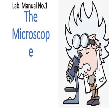 The Microscope: Its Function, Parts and Others | PPTX