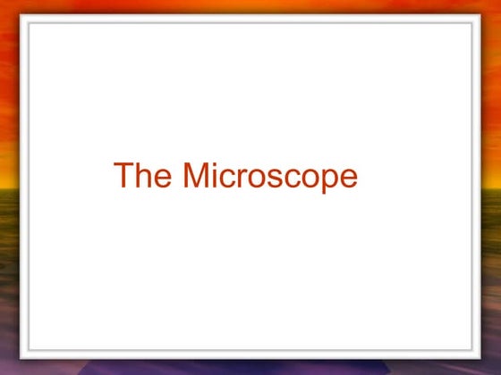 The microscope grade 7 | PPT