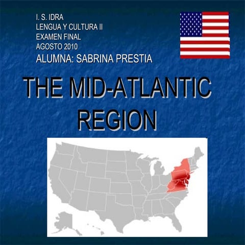 The mid atlantic region | PPT