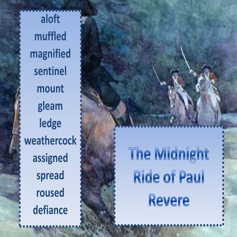 The Midnight Ride of Paul Revere | PPT