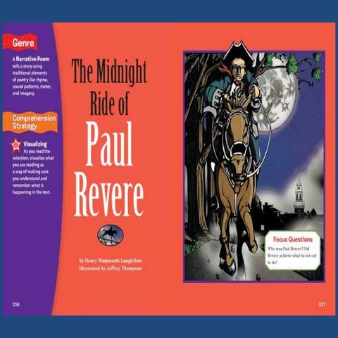 The Midnight Ride of Paul Revere | PPTX