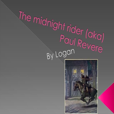 The midnight rider | PPTX