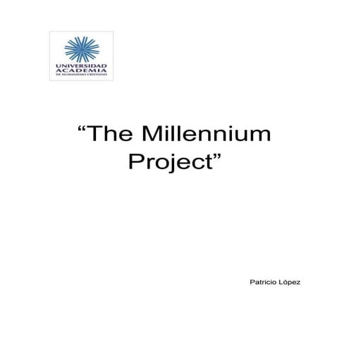 The millennium project | DOCX