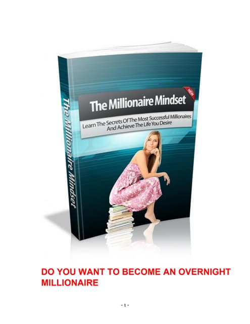 The Secret To Success Is Your Mindset | PDF | Career Advice | Careers