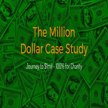 Jungle Scout's Million Dollar Case Study: How To Find Product Ideas | PPT