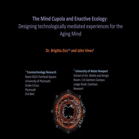 The Mind Cupola And Enactive Ecology | PPT