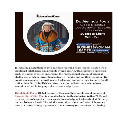 The Mindful Leader_ Dr. Melinda Fouts on Emotional Intelligence and ...