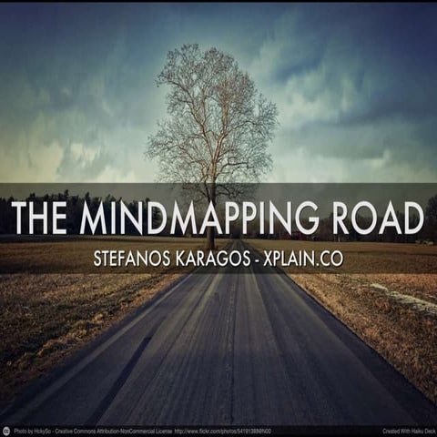 The Mindmaping Road | PPTX