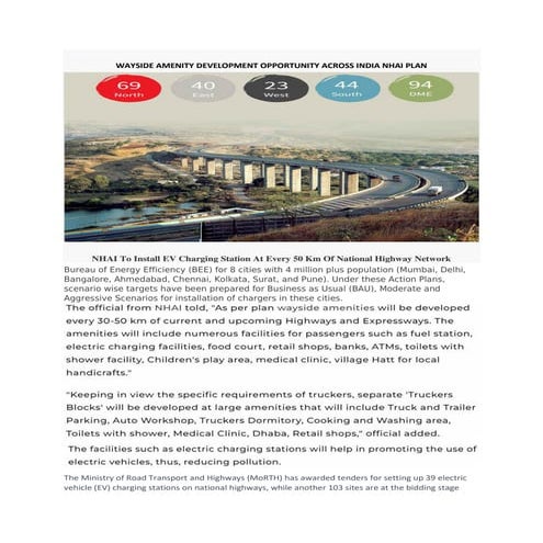 The Ministry of Road Transport and Highways with Electric Vehicle ...