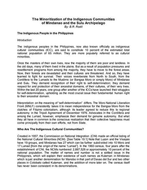 indigenous people in the philippines | PPTX