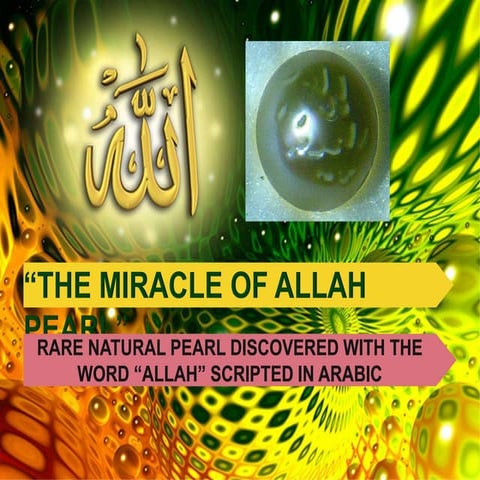 The miracle of allah pearl | PPSX