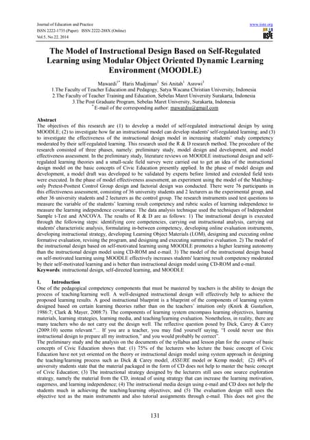 Blended Learning: A New Model | PDF