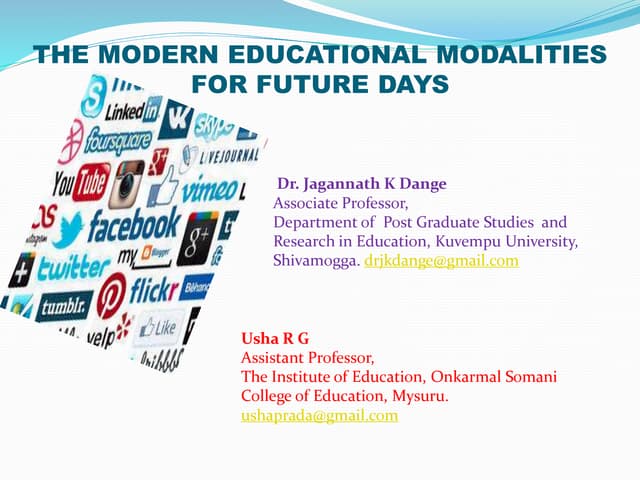 Emerging technology Trends and Education.ppt | Education