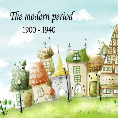 The modern period ppt | PPTX | Celebrity Families | Pop Culture