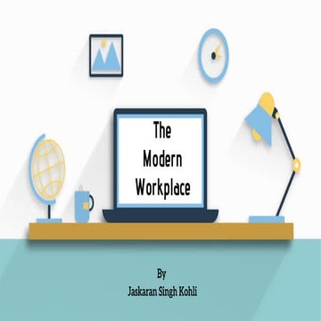 Top 10 Trends in the Modern Workplace | PDF