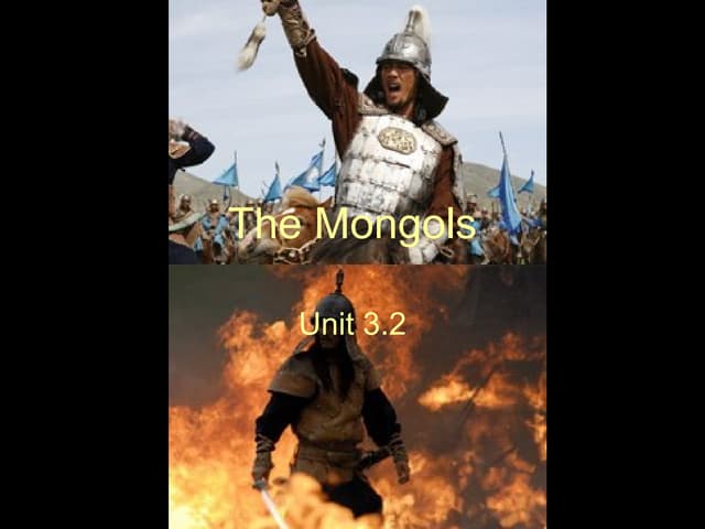 The Mongols | PPT