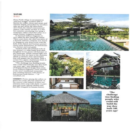 Monocle The Escapist DNDB Sanak boutique hotel | PDF