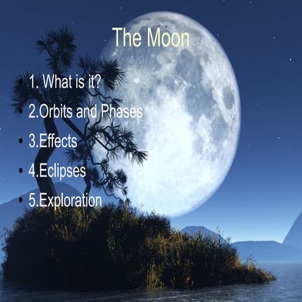The Moon Presentation With Images.pptx