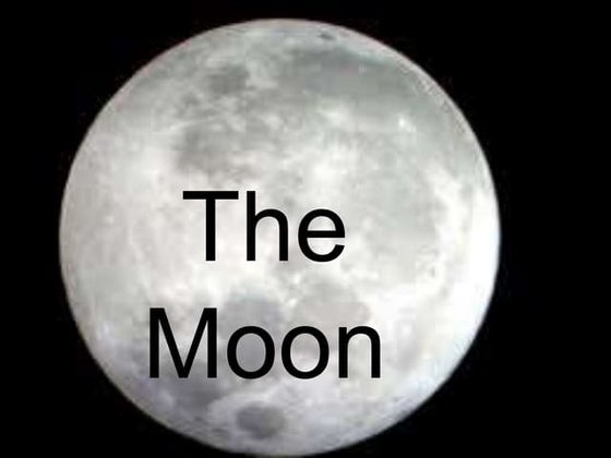The Moon | PPTX | Geography | Science