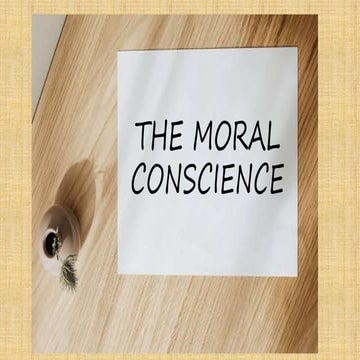 THE MORAL conscience.pptx