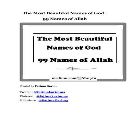 Alvah ul asma in urdu | Asma ul husna | 99 names of allah | allah ke 99 ...