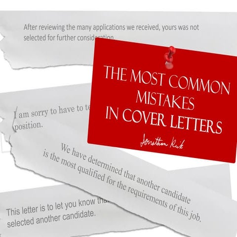 The Most Common Mistakes in Cover Letters | PDF | Resume Writing and ...