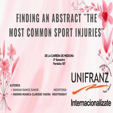 ¨The most common sport injuries¨.pdf