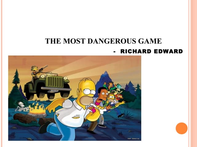 The Most Dangerous Game | PPTX