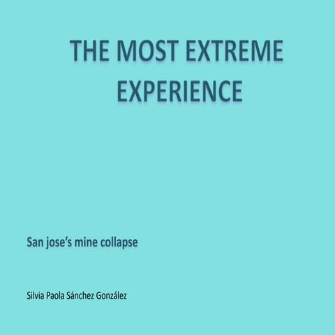 The most extreme experience | PPT