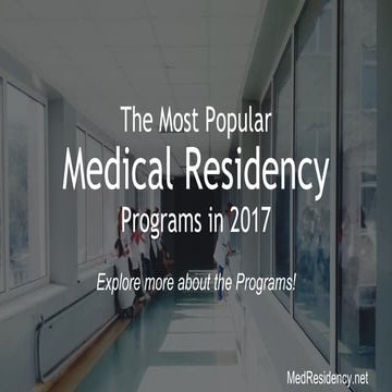 Med residency