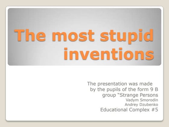 inventions | PPT