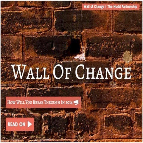 The mudd partnership wall of change | PPTX