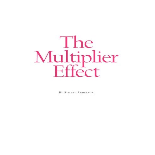 The multipliereffectnfap | PDF
